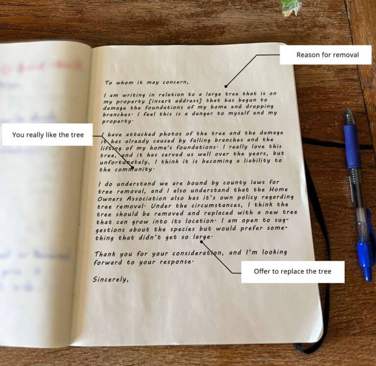 Sample Letter To HOA For Tree Removal sample-letter-to-hoa-for-tree-removal